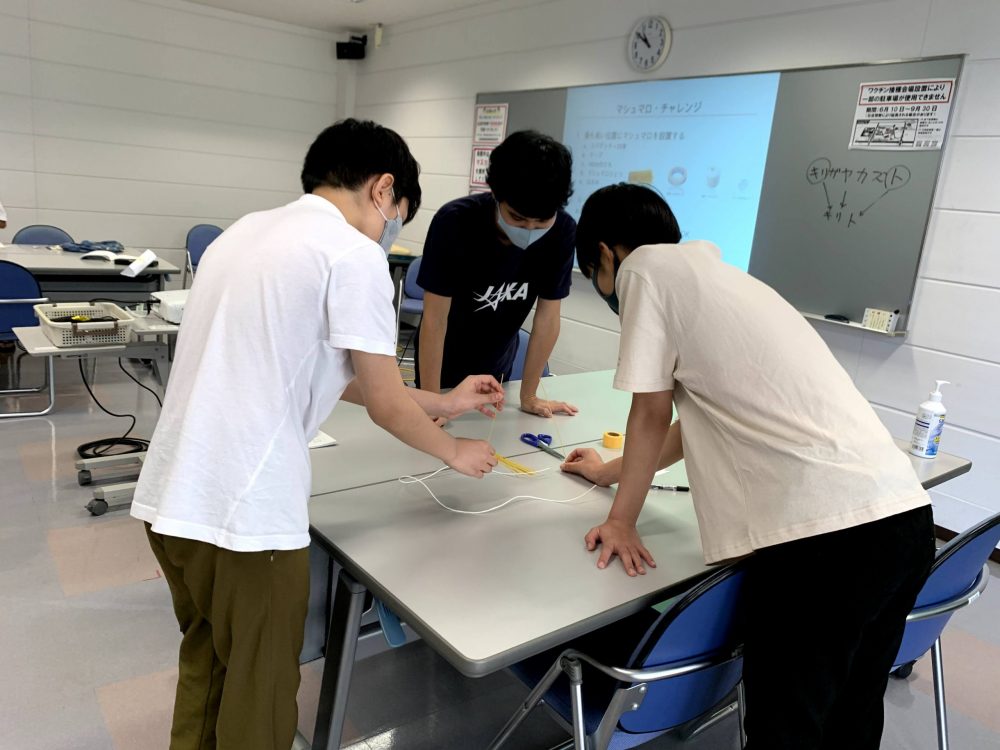 マシュマロ・チャレンジ！ – 第1回人財育成道場 – CoderDojo Urasoe